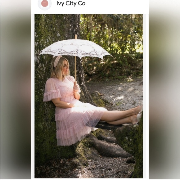 Ivy City Co | Dresses | Nwt Ivy City Co Whimsical Short Dress Pink Size ...